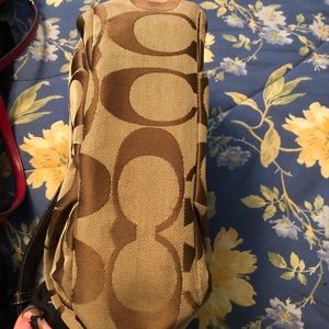 Coach | Bags | Brown Signature Coach Purse | Poshmark